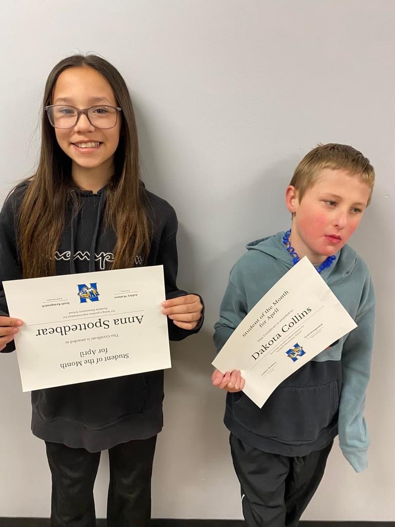 NES Students of the Month – The Newkirk Herald Journal